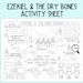 Ezekiel and the Dry Bones Activity Sheet, Children's Church Activity ...
