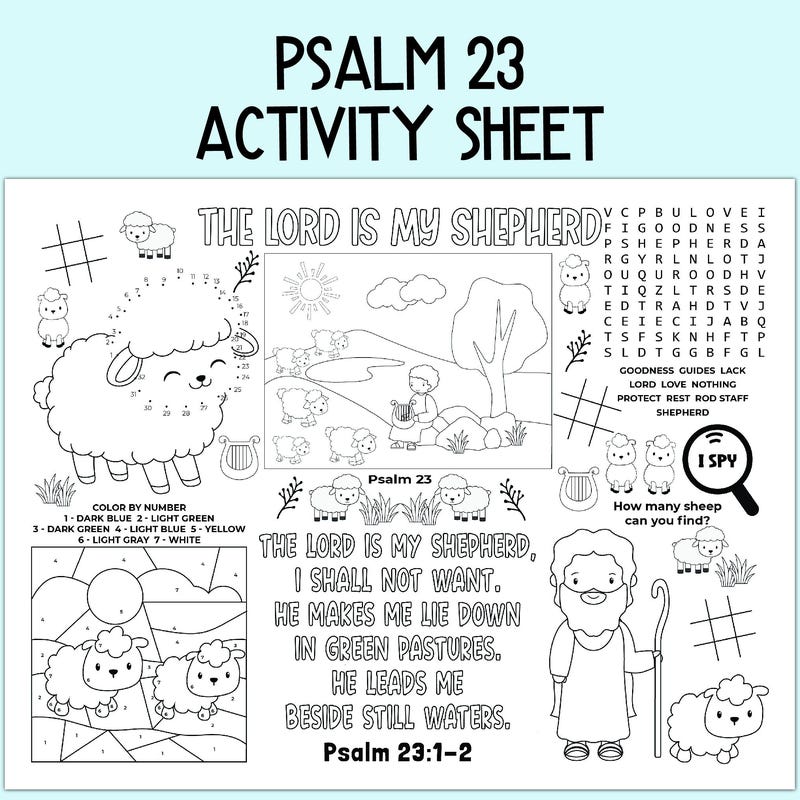 Psalm 23 - Etsy