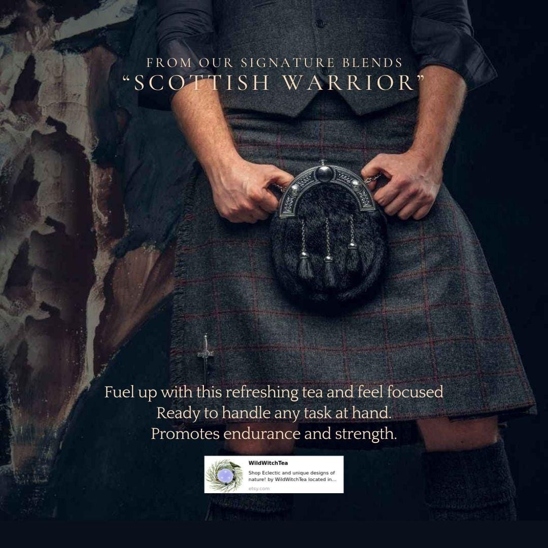 Failte! "scottish Warrior " Our Newest Addition to Our Signature Blends ...