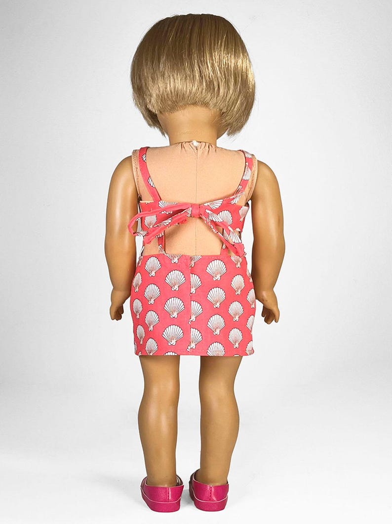 Madeline Summer Dress PDF Sewing Pattern for 18" Dolls - Etsy
