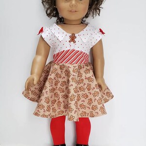 Janelle Dress Sewing Pattern for 18 Inch Dolls – Easy Beginner (PDF ...