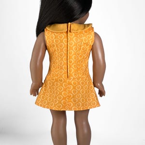 Eliza 70s Doll Dress Sewing Pattern: 4-in-1 Retro Disco Style (PDF ...