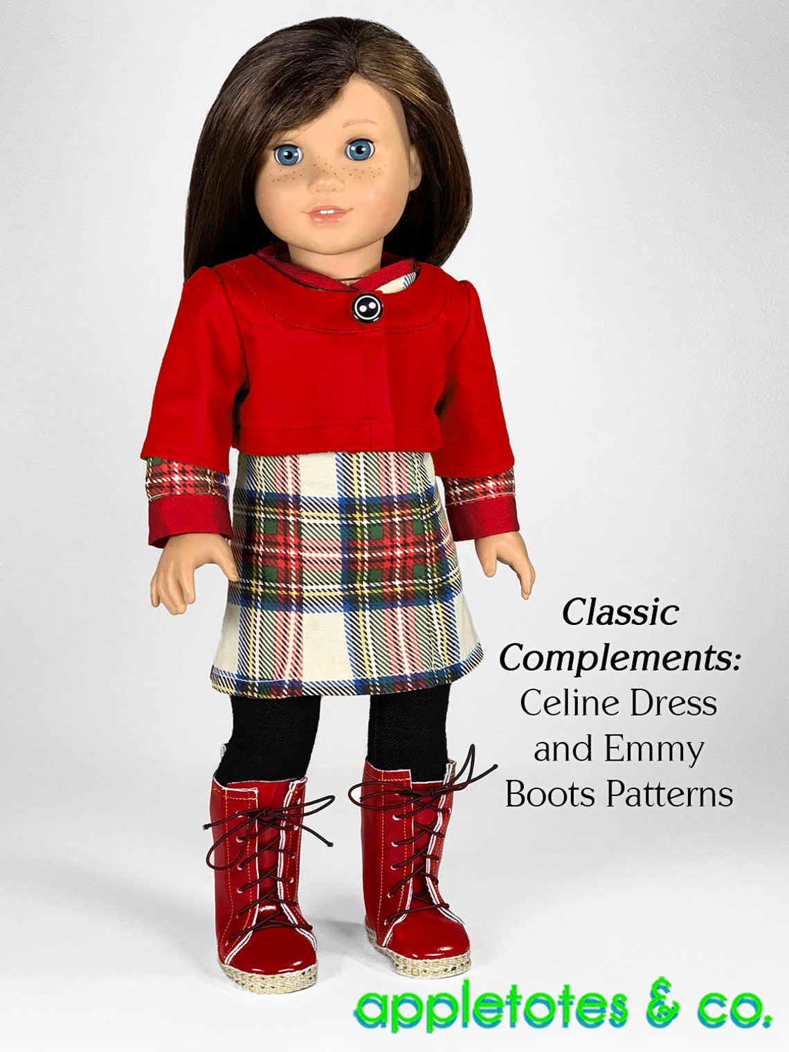 Margo Cropped Jacket: 18 Inch Doll Clothes PDF Sewing Pattern - Etsy