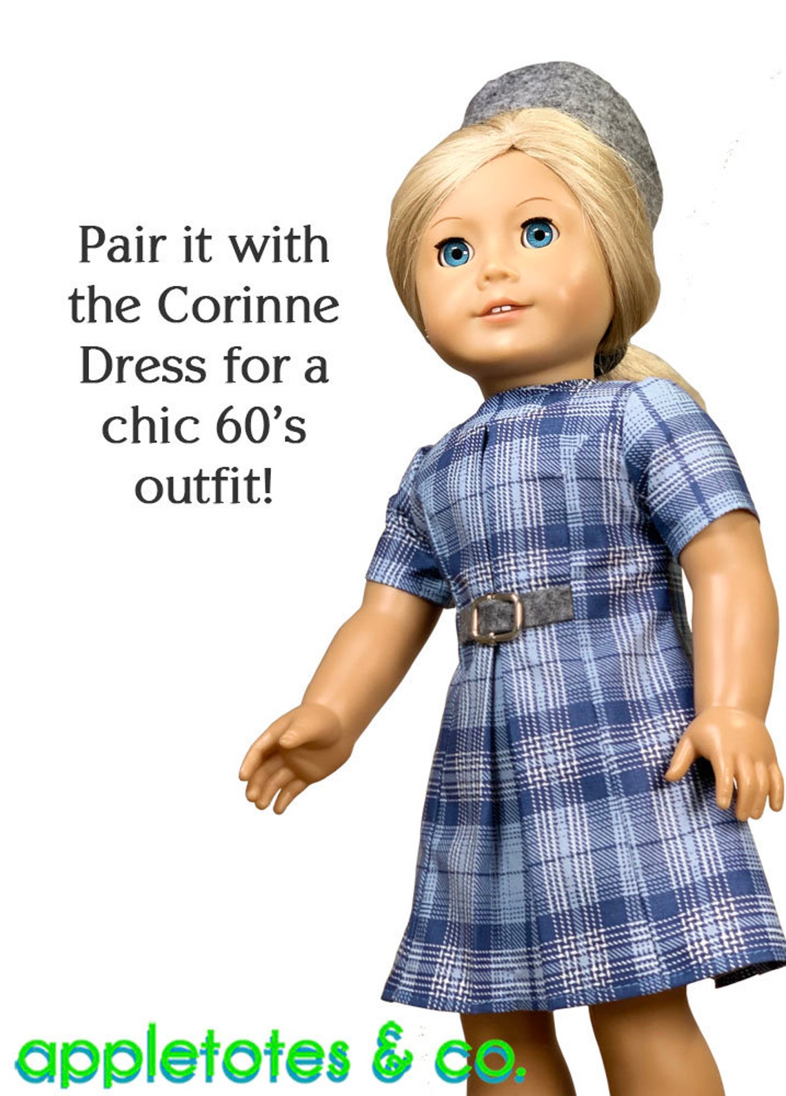 Pillbox Hat Sewing Pattern Dolls Pattern for American Girl Our | Etsy