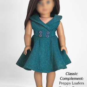 18 Inch Doll Dress Sewing Pattern: Carmela Design + FREE Bonus (PDF ...