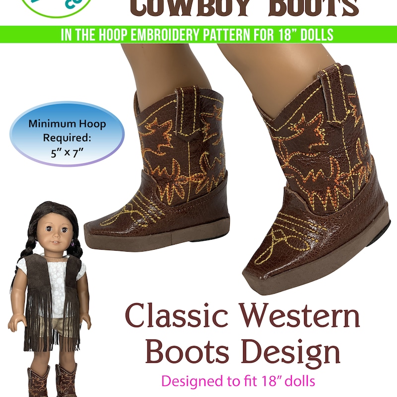 Doll Cowboy Boots - Etsy