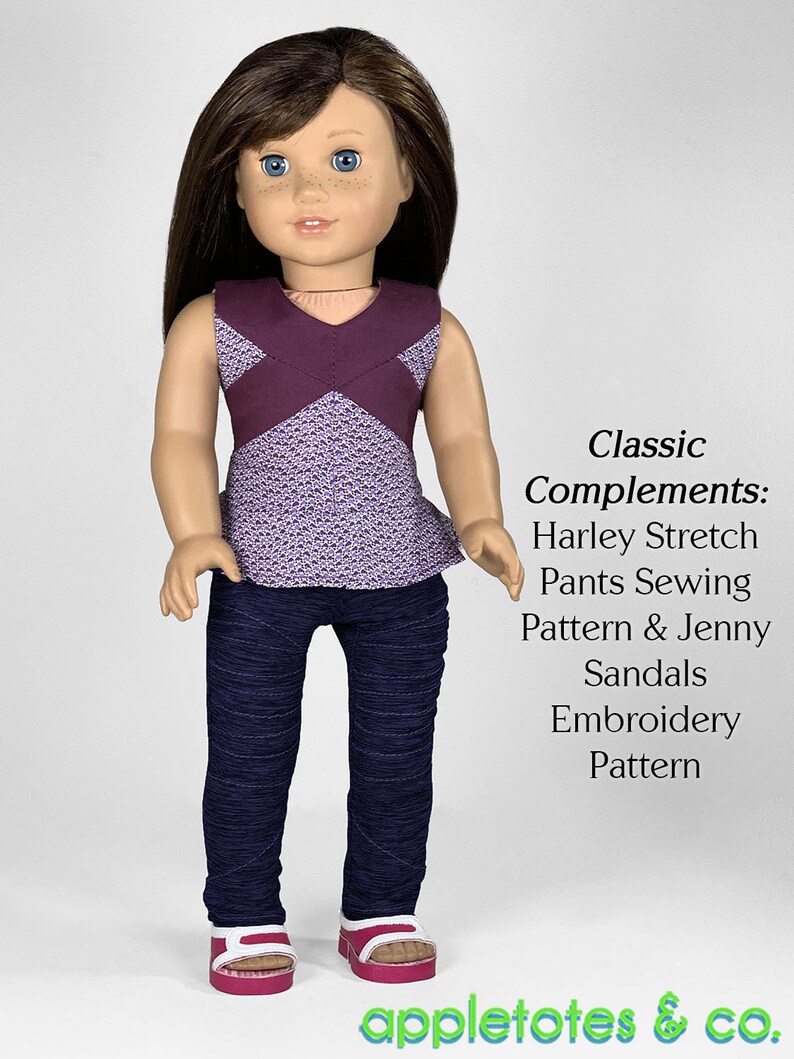 Aida Top Sewing Pattern Sized for 18 Dolls Such as - Etsy