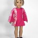 Eliza 70s Doll Dress Sewing Pattern: 4-in-1 Retro Disco Style (PDF ...