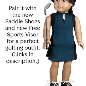 18" Doll Sports Dress Sewing Pattern: Golf & Tennis (PDF Pattern) - Etsy