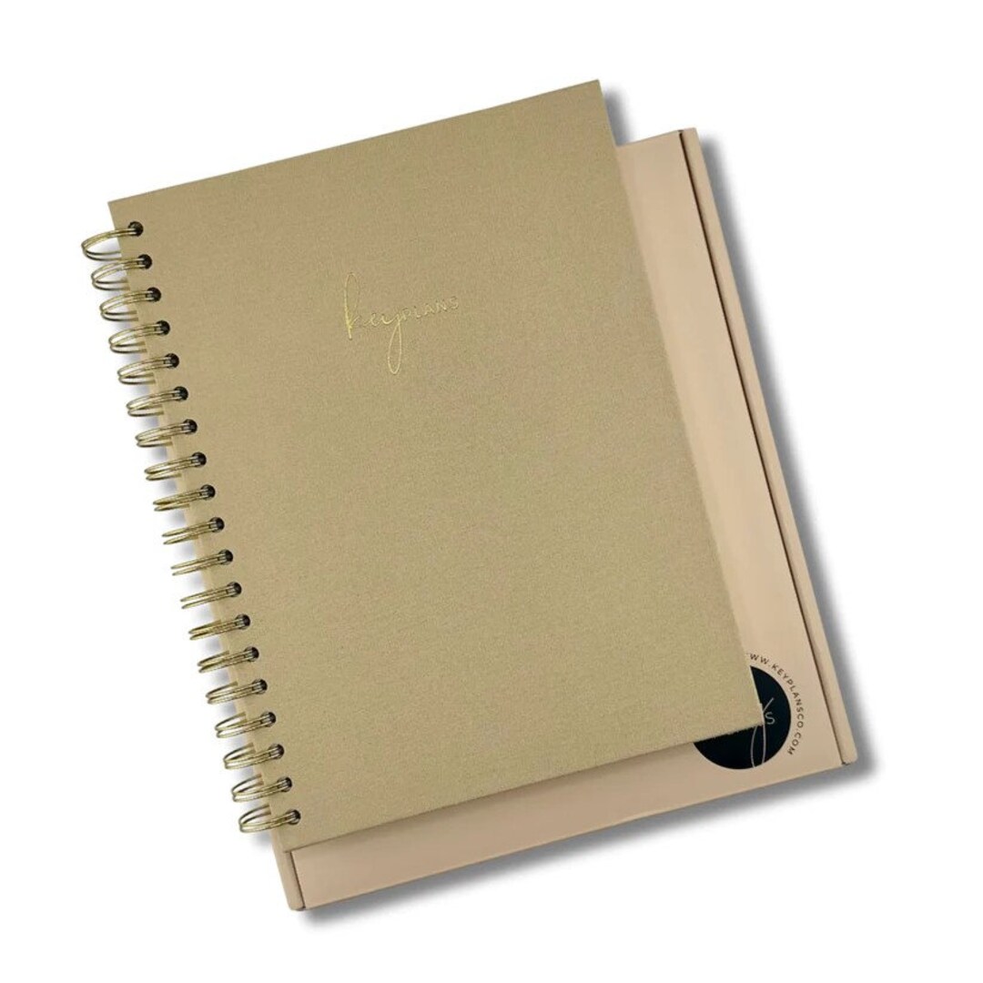 Key Plans Daily Planner and Notebook - Etsy