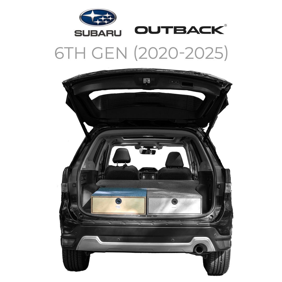 7” Storage Drawer for Outback – Fits 6th Gen Subaru Outback (20-25 ...