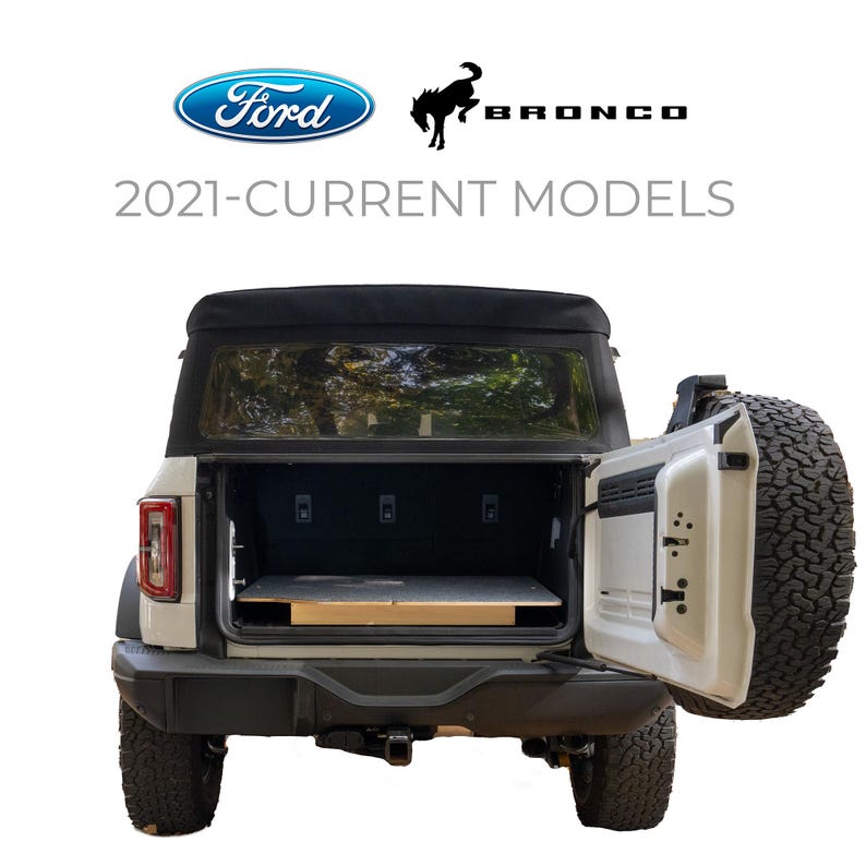 Double Bed Platform for Bronco 4-door | Fits 2021-current Ford Bronco ...
