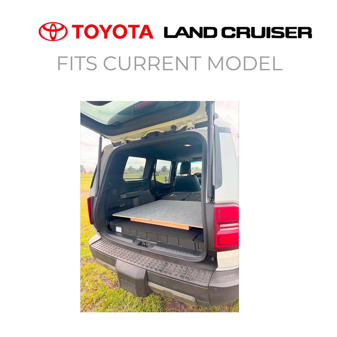Double Bed Platform for Landcruiser | Fits New Toyota Landcruiser | Car ...
