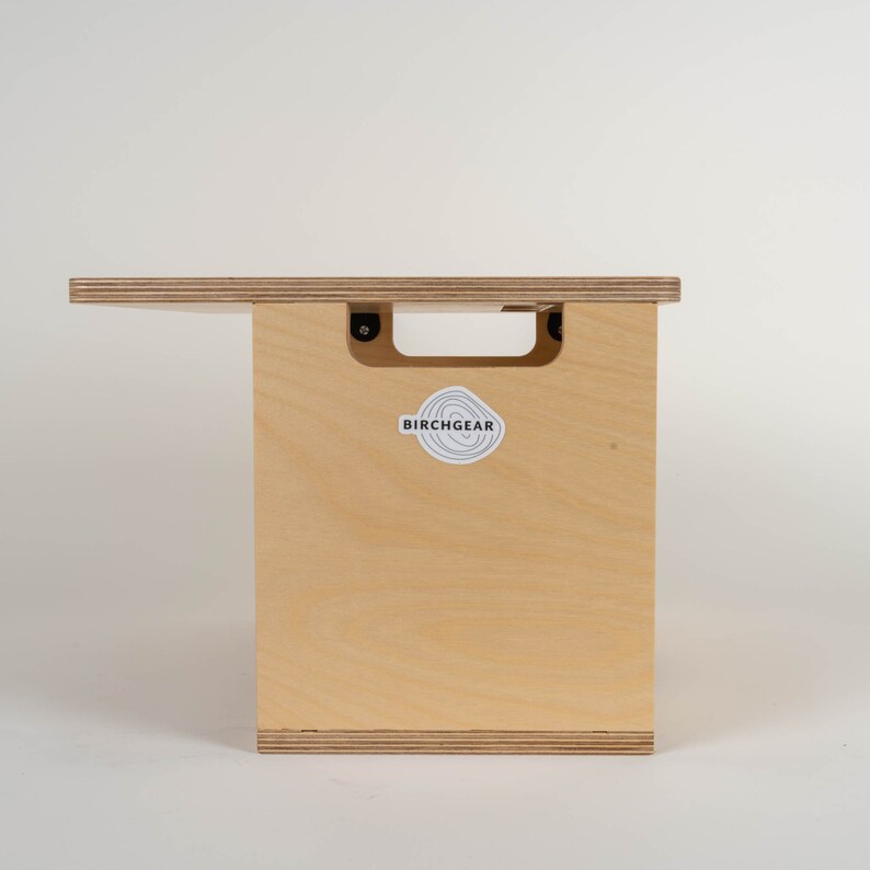 Laptop Shelf, Ergonomic Wood Laptop Stand With Storage, Birch Plywood ...