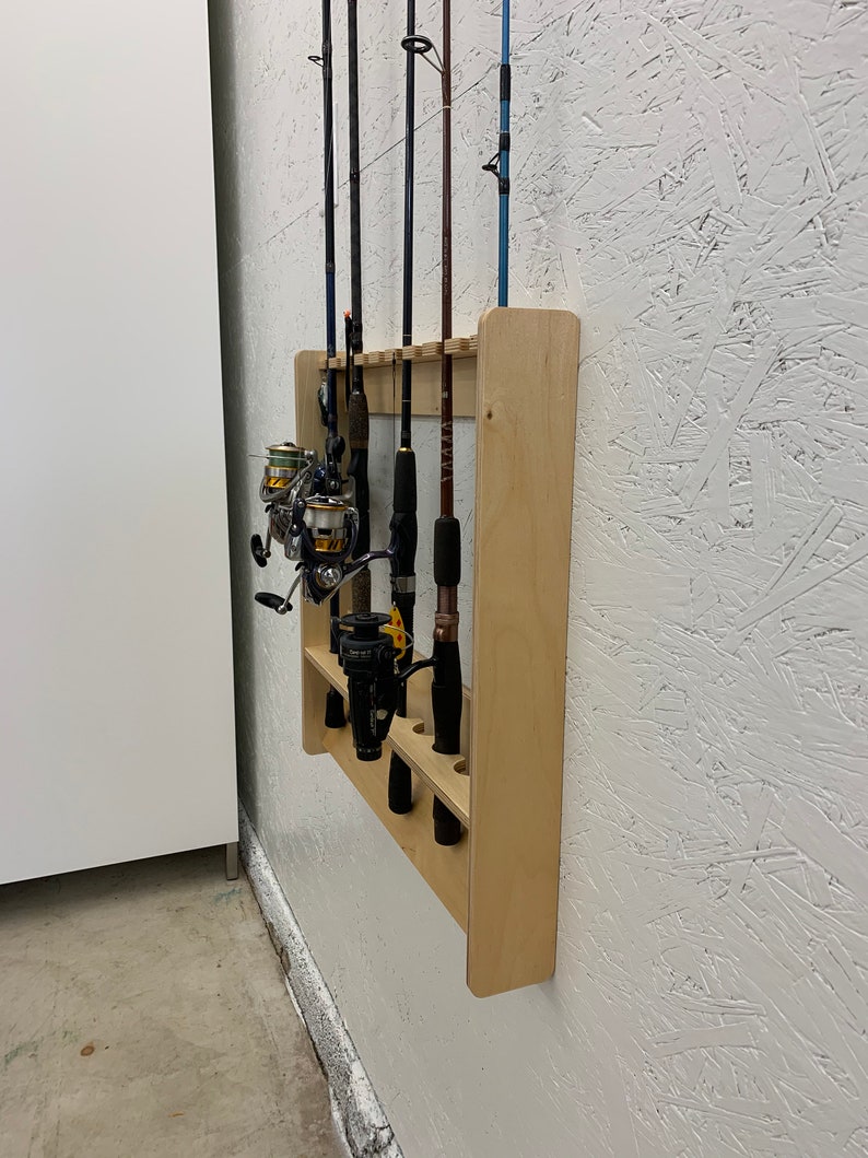 Fishing Rod Rack - Etsy