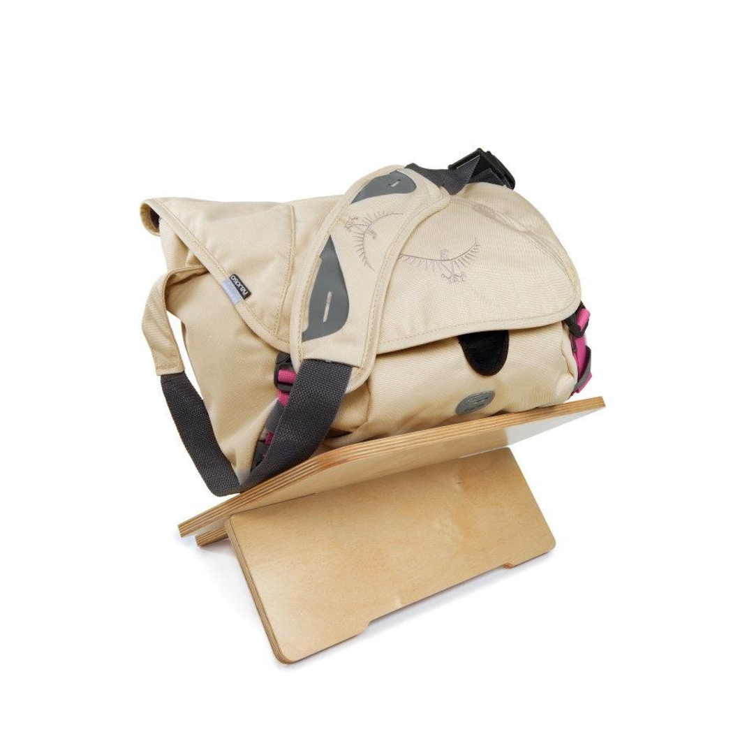 Bag Stand: Wood Bag Storage Holder for Backpack, Purse, Shoulder Bag ...