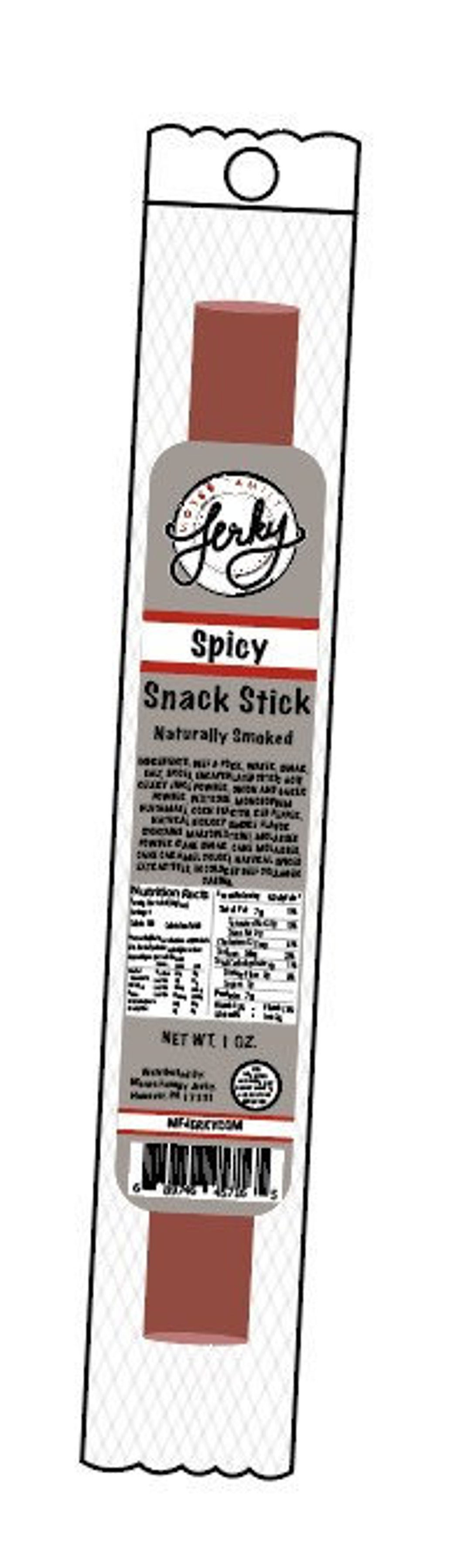 Spicy Snack Sticks 15, Moses Family Jerky, Free Shipping - Etsy