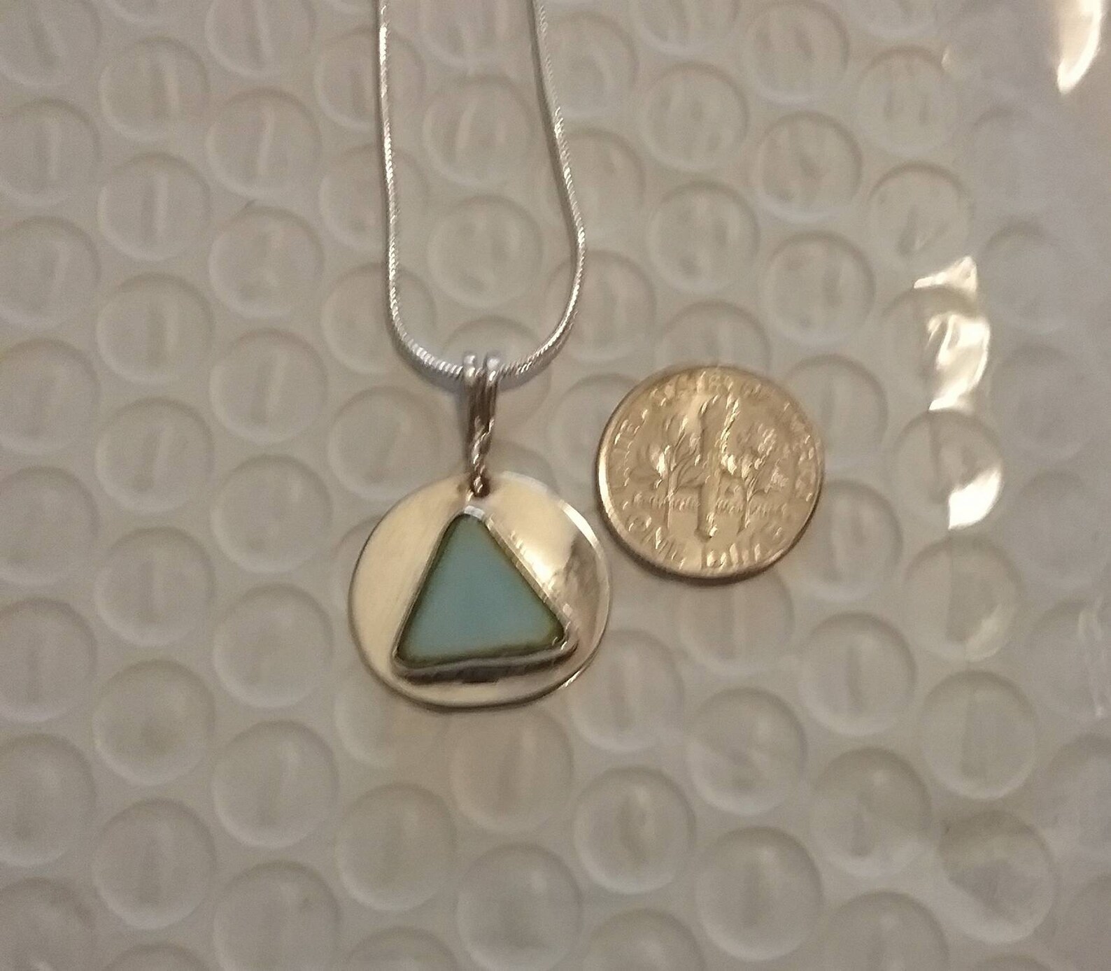 AA Celebrate Sobriety Pendant With Sterling Silver Chain | Etsy