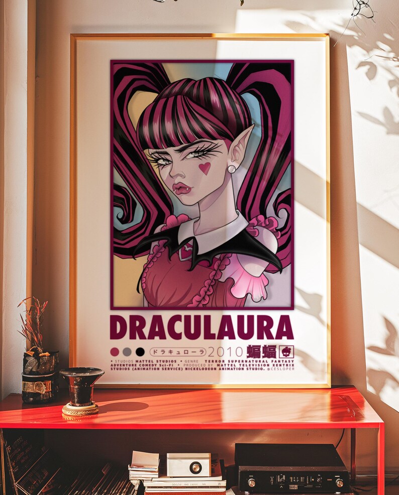 MONSTER HIGH DRACULAURA - Etsy