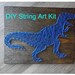 DIY string art kit DIY T-Rex string art kit string art kit | Etsy