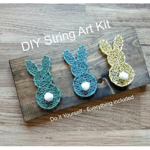 Bunny String Art - Etsy