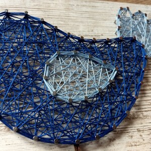 Spring string art blue bird string art bird decor blue bird | Etsy
