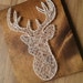 Deer String Art Deer Art Outdoor String Art Deer String - Etsy