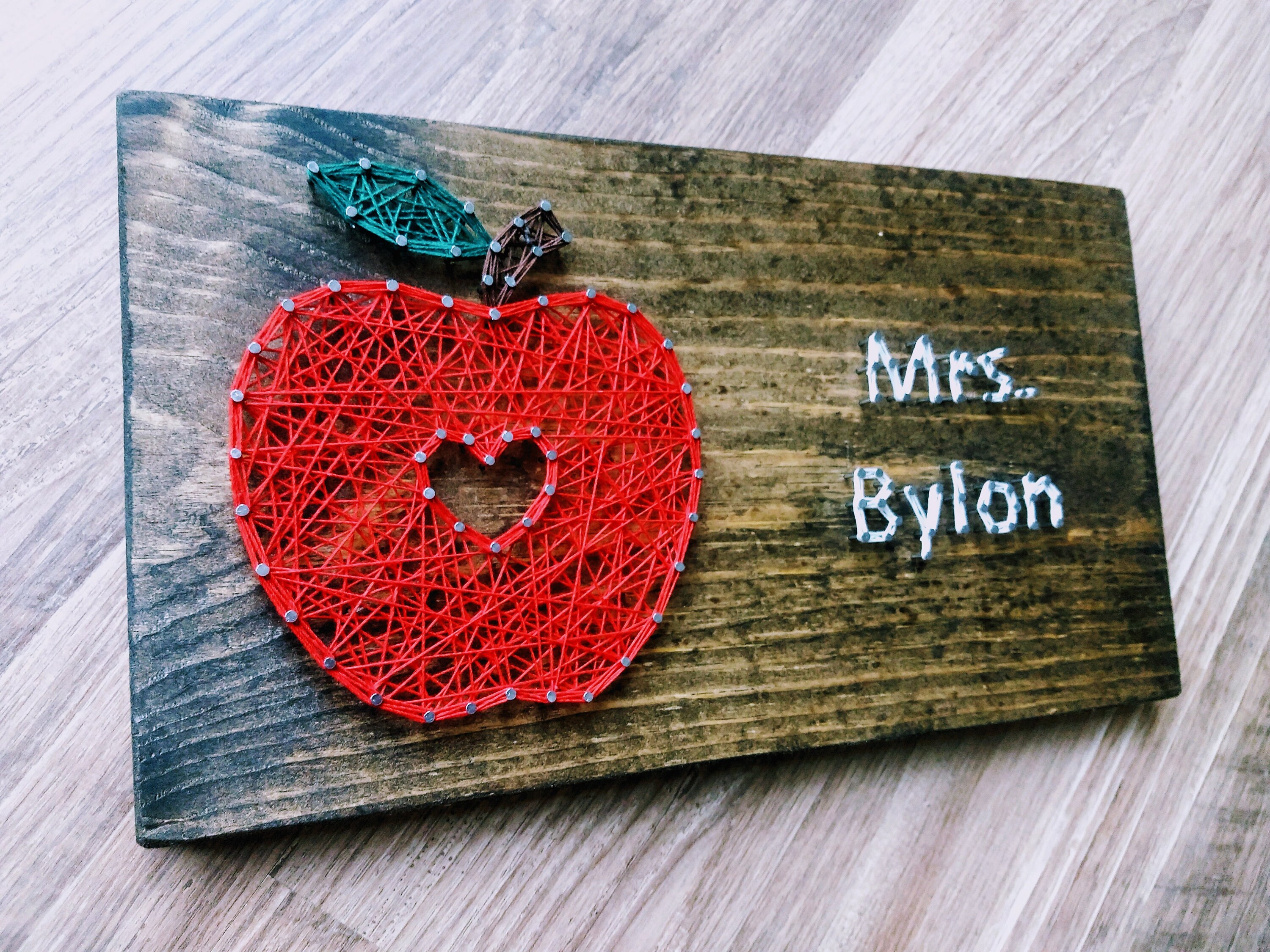 Teacher string art teacher gift gift for teacher string art | Etsy