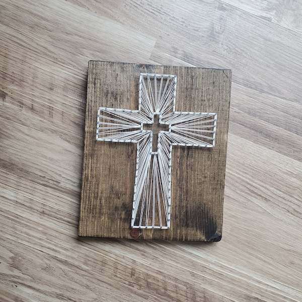 String Art Cross - Etsy