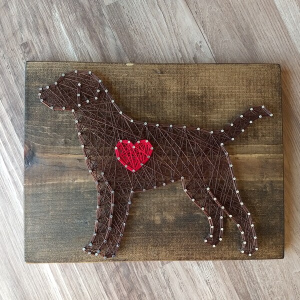 Dog String Art - Etsy