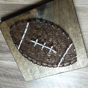 Football String Art, Diy Football String Art, Kids Diy String Art, Kids ...