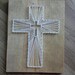 Cross String Art Jesus String Art Cross Wall Art String Art | Etsy