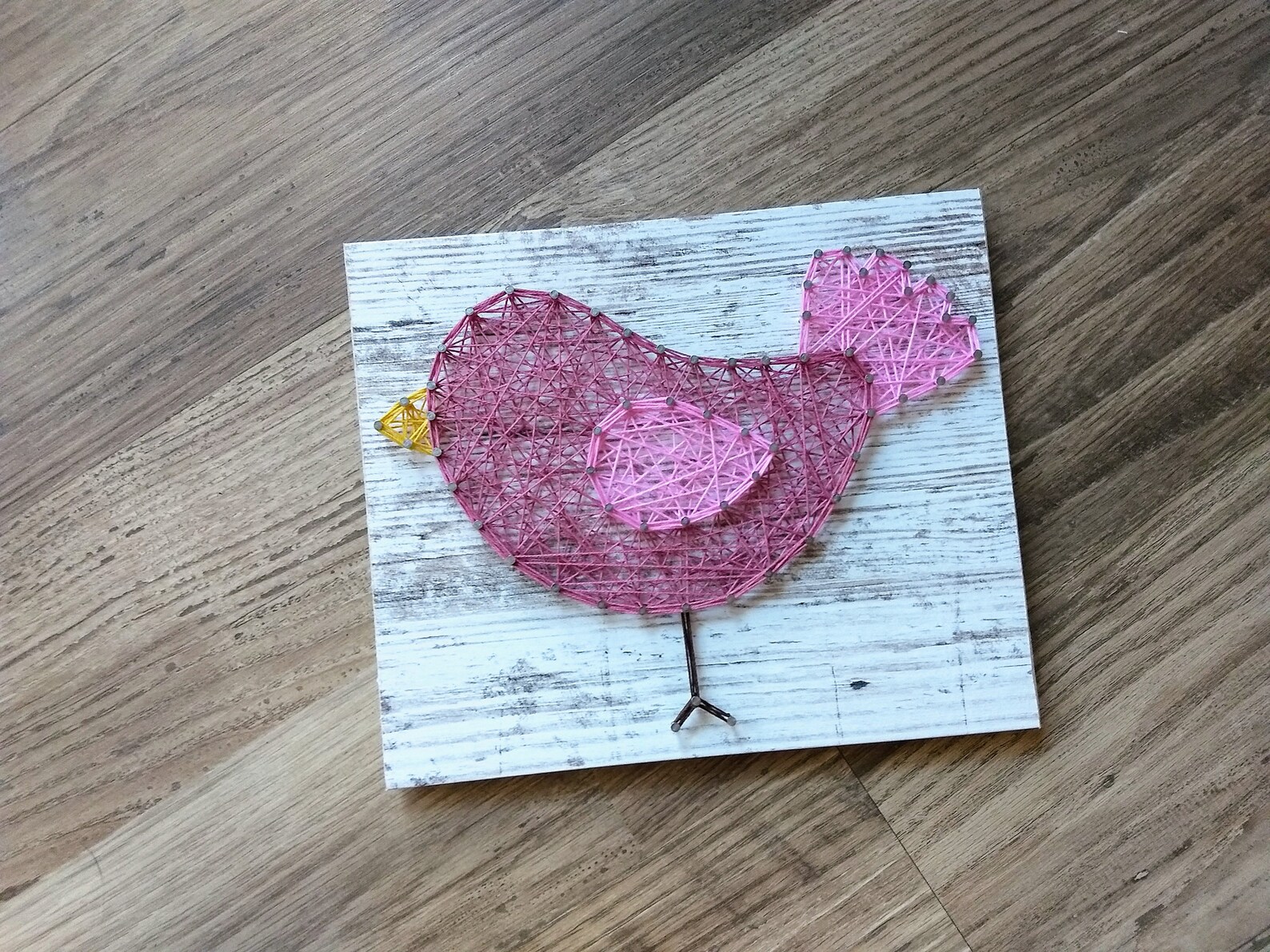 Spring string art blue bird string art bird decor blue bird | Etsy