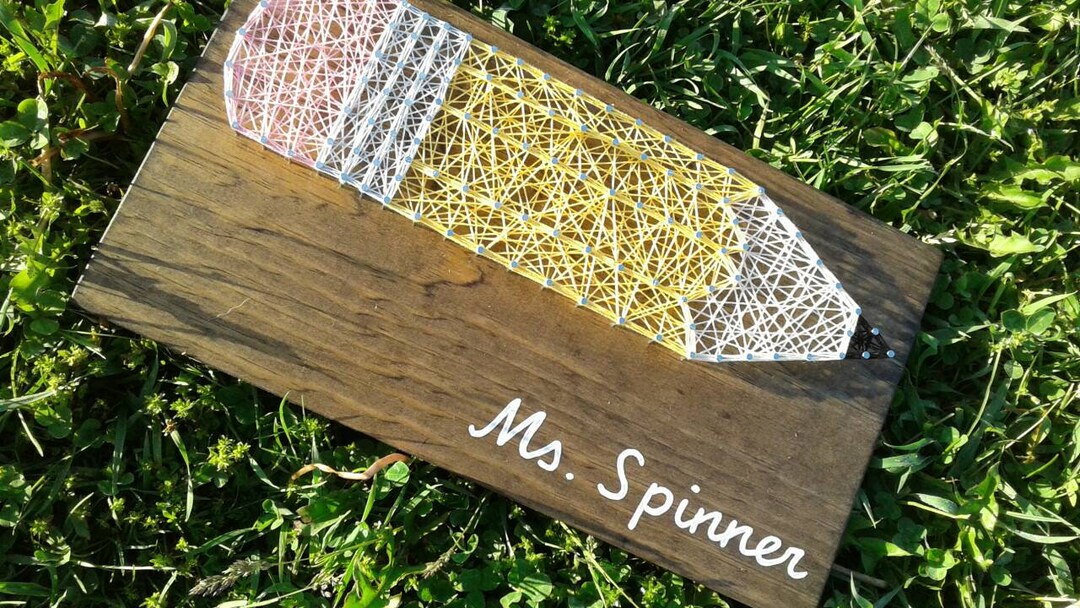 Teacher String Art, Teacher Gift, Gift for Teacher, String Art Teacher ...