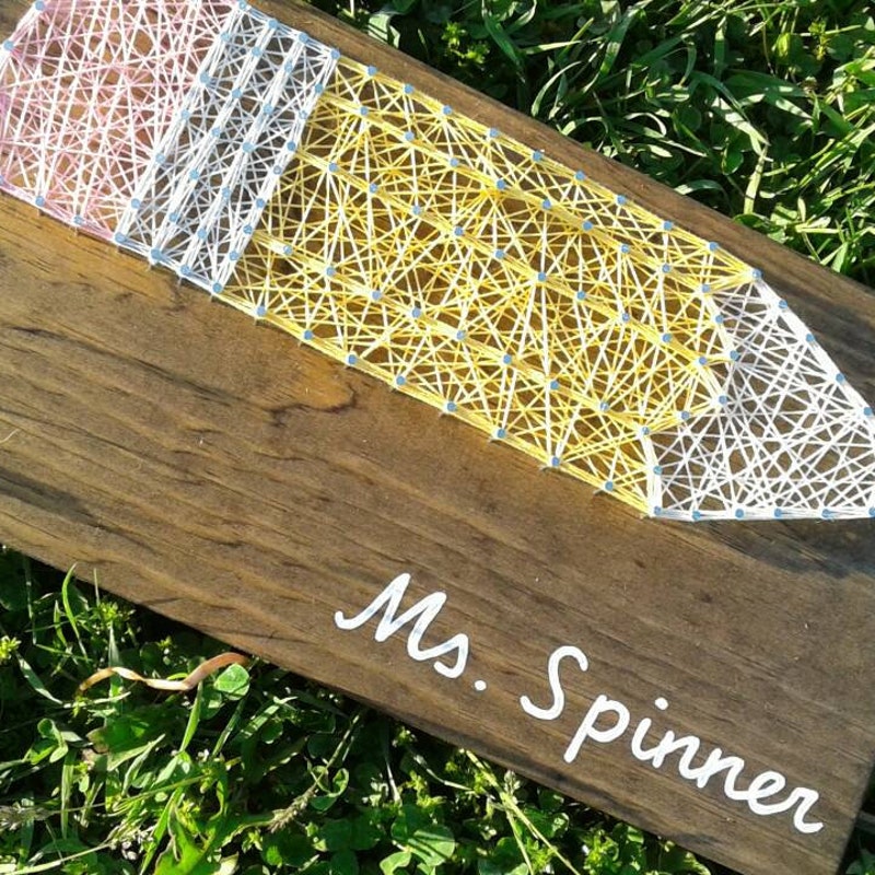 Teacher String Art - Etsy