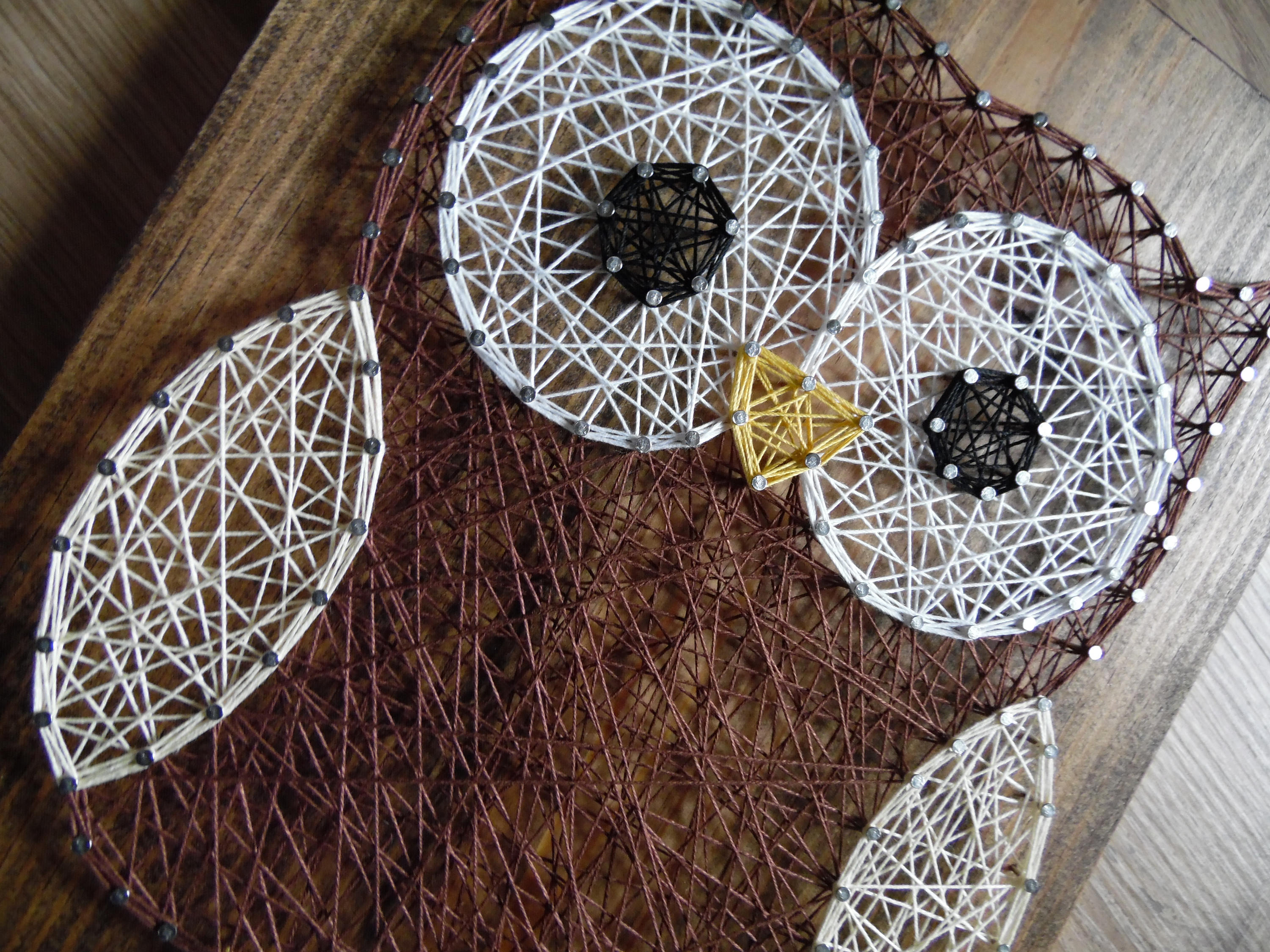 Owl String Art Fall String Art Owl Wall Art Owl Wall | Etsy