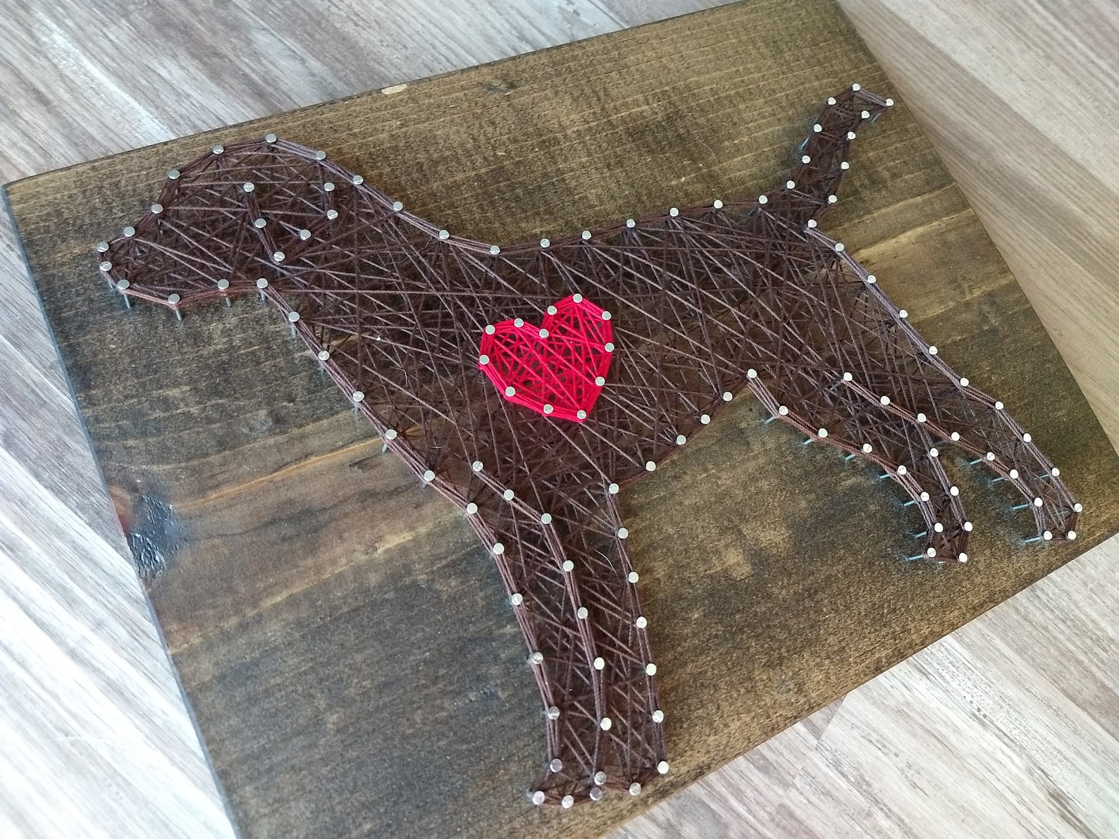 Labrador String And Lab String Art Dog String Art Labrador - Etsy