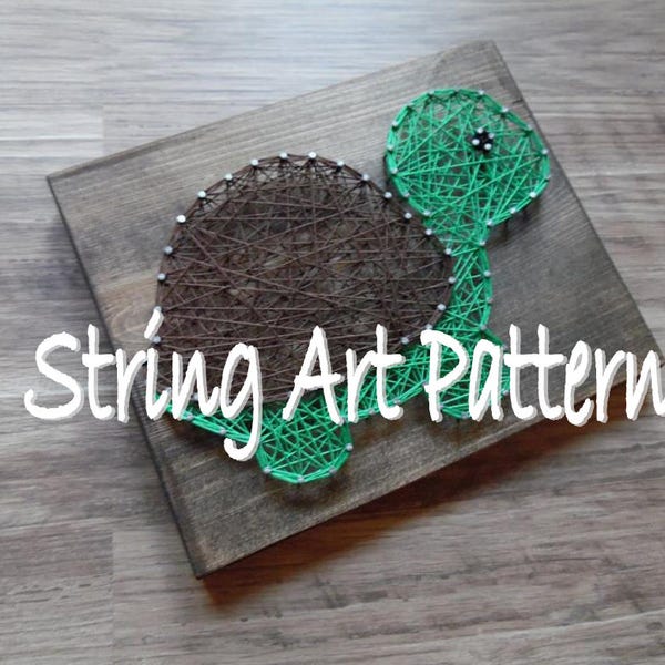 Turtle String Art - Etsy