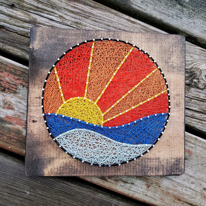 Snowman String Art - Etsy