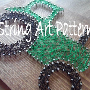 DIY Tractor String Art Pattern, Tractor String Art Pattern, String Art ...