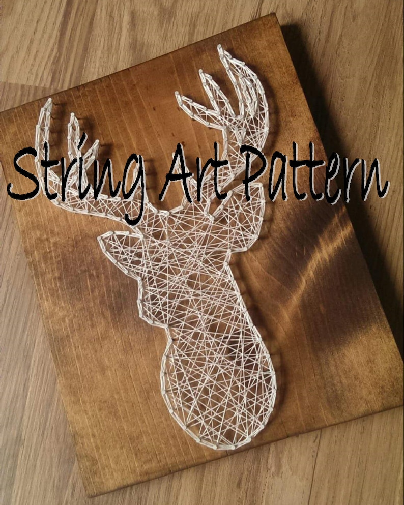 String Art Pattern Instant String Art Pattern Download - Etsy