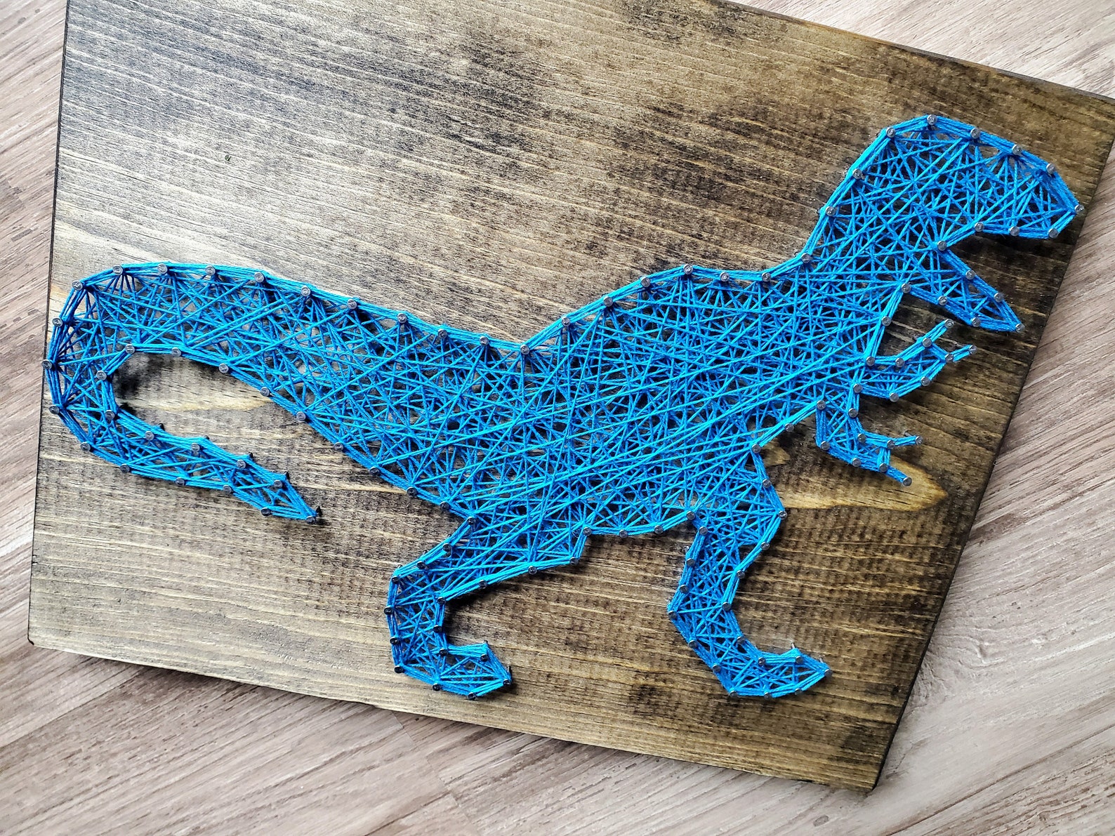 Dinosaur String Art, Trex String Art, Boys String Art, Tyrannosaurus ...