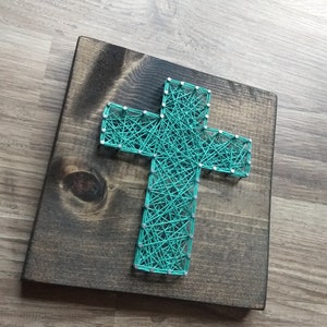 Cross String Art, String Art Kit, Mini Diy Kit, Diy String Art, Kids ...