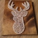 Deer String Art Deer Art Outdoor String Art Deer String - Etsy