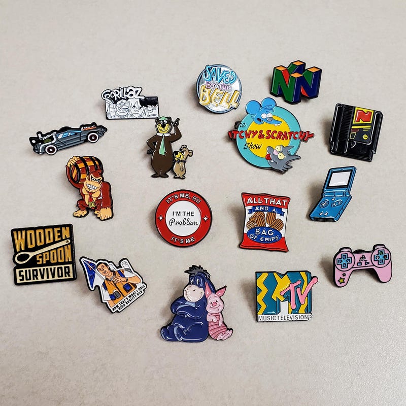 Nintendo Pin - Etsy