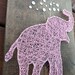 Elephant String Art Nursery String Art String Art Baby - Etsy