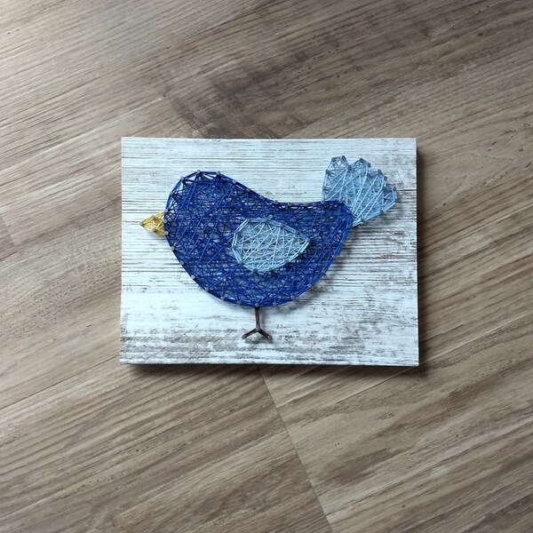 Blue Bird Art - Etsy
