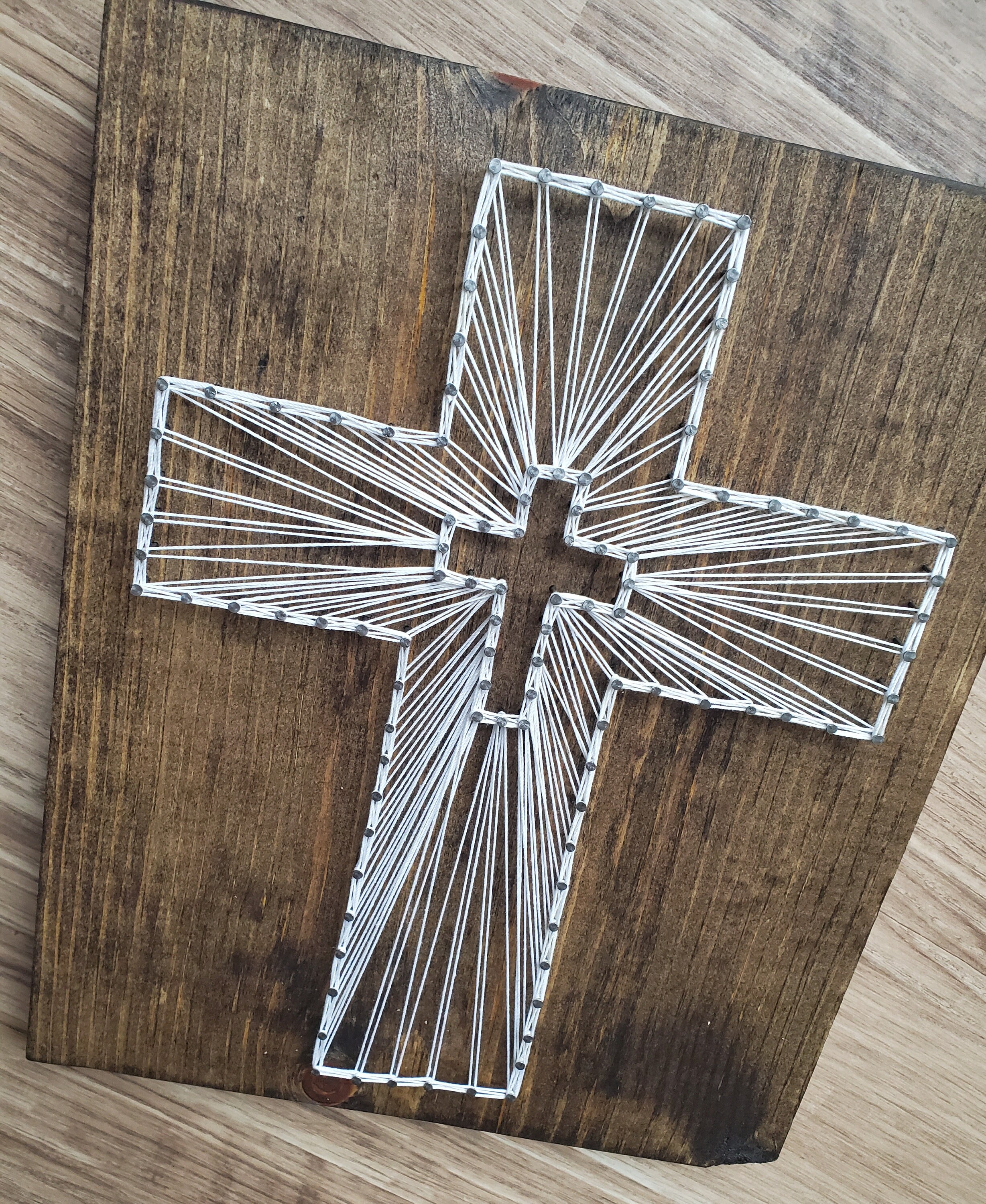 Cross String Art Jesus String Art Cross Wall Art String Art | Etsy