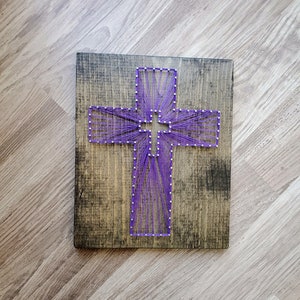 Cross String Art Jesus String Art Cross Wall Art String Art - Etsy.de