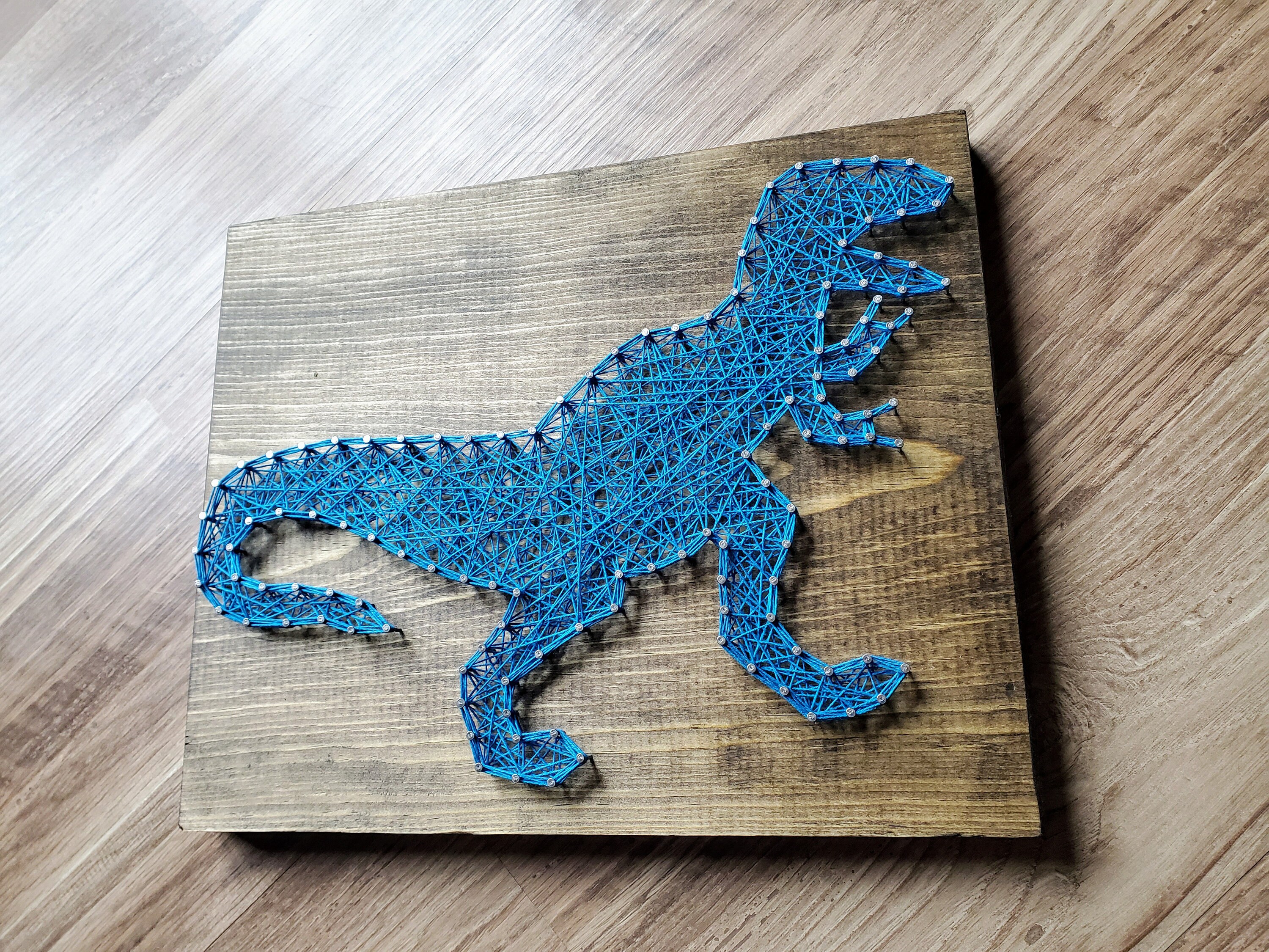 Dinosaur String Art Trex String Art Boys String Art | Etsy UK